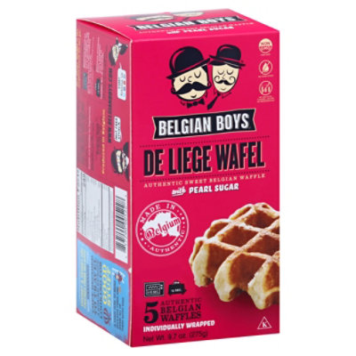 Belgian Boys Waffles De Liege 5 Count - 10.58 OZ - Pavilions