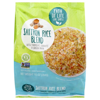 Path Of Life Rice Blend Saffron - 10 OZ - safeway