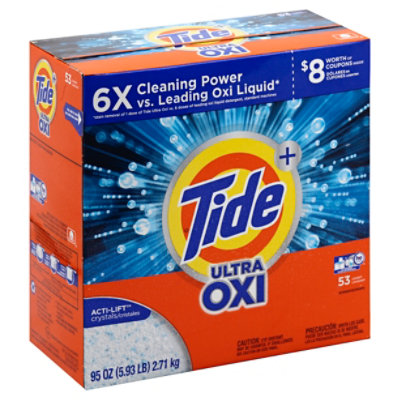 Tide Powder Hec Oxi 53-loads - 95 OZ - Safeway
