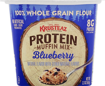 Krusteaz Protein Blueberry Muffin Cup - 2.3 OZ - Safeway