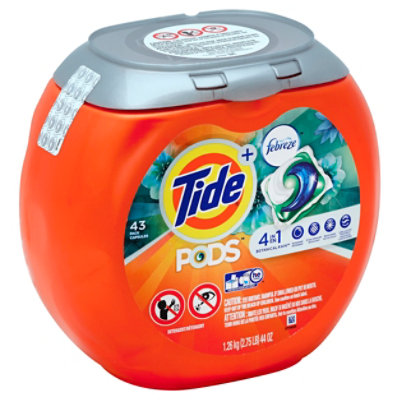 Tide Pods Botanical Rain - 43 CT - Haggen