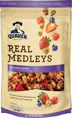 Quaker Real Medleys Summer Berry - 10 OZ - Safeway