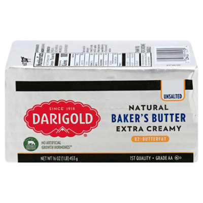 Darigold Bakers Butter Unsalted Elgin - 1 LB - Albertsons