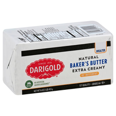 Darigold Bakers Butter Unsalted Elgin - 1 LB - Albertsons