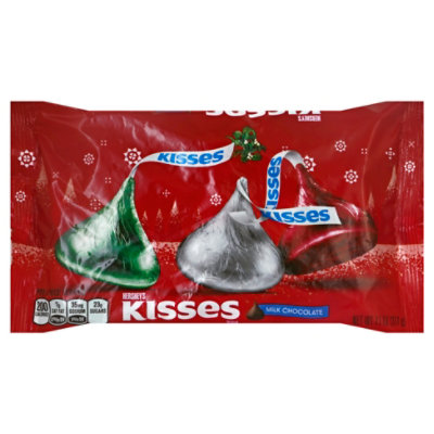 Hshy Kisses Mlk Choc Drc - 11.36 OZ - safeway