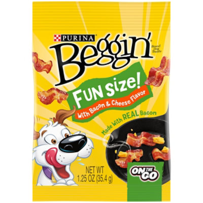 Beggin Dog Treats Original With Bacon Fun Size - 1.25 Oz - Pavilions