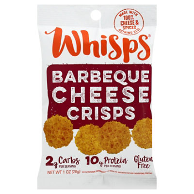 Whisps Cheese Crisps Barbeque - 1 Oz. - albertsons