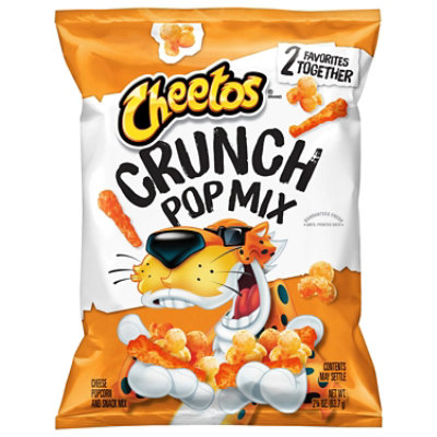 CHEETOS Cheese Flavored Snacks Cheddar Crunch Pop Mix - 2.25 OZ - safeway