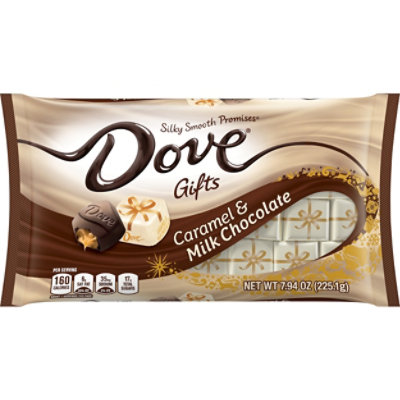 Dove Promises Chocolate Candy Holiday Caramel & Milk Chocolate - 7.94 ...