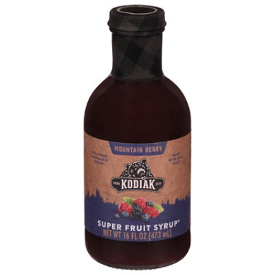 Kodiak Cakes Mountain Berry Super Fruit Syrup - 16 FZ - Safeway