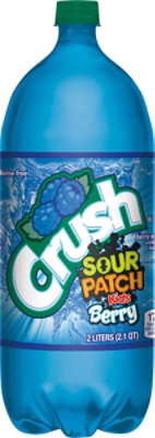 Crush Sour Patch Kids Berry Soda Pet - 2 LT - andronicos