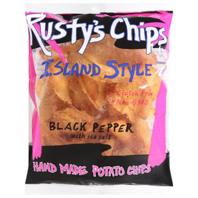 Rusty's Chips Black Pepper - 3 OZ - vons