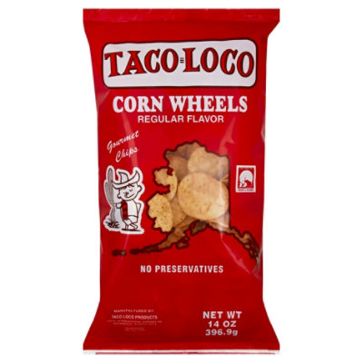 Taco Loco Seasoned Round Tortill - Online Groceries | Carrs