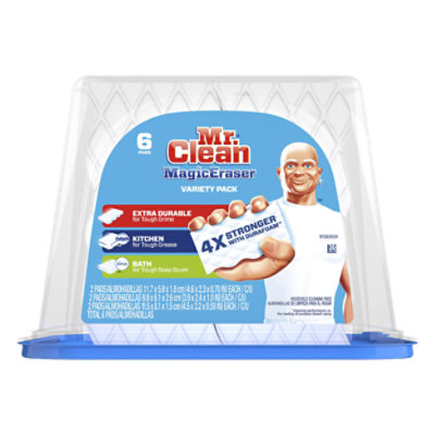 Mr Clean Magic Eraser Variety Pack - 6 CT - safeway