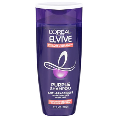 Loreal Elvive Cv Purple Shampoo 6.7 FZ jewelosco
