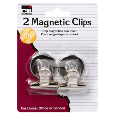 Magnetic Spring Clips - 2 CT - albertsons