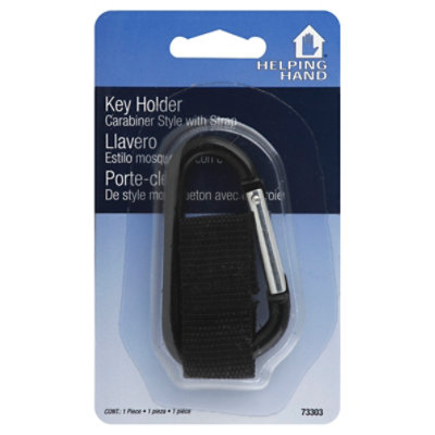 Helping Hand Carabiner Style Key Holder With Strap - EA - Safeway