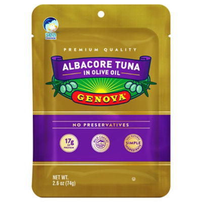 Genova Albacore Tuna In Olive Oil - 2.6 OZ - safeway