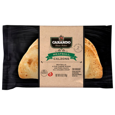 Carando Calzone Meatballs - 6 OZ - safeway