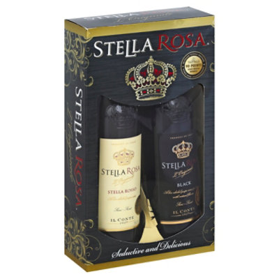 Stella Rosa Twin Pack Black & Rosso Wine - 2-750 ML - Albertsons