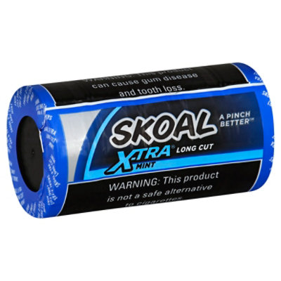 Skoal Extra Long Cut Mint - 1.2 OZ - Vons