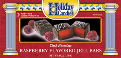 Holiday Candies Raspberry Jell Bars - 6 OZ - kingsfoodmarkets