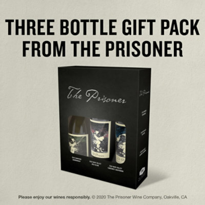 The Prisoner Gift Set Red and White Wine Bottles - 3-375 Ml - albertsons