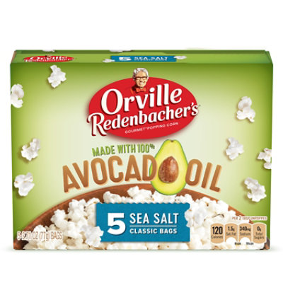 Orville Redenbacher's Avocado Oil Microwave Popcorn - 5-2.72 Oz ...