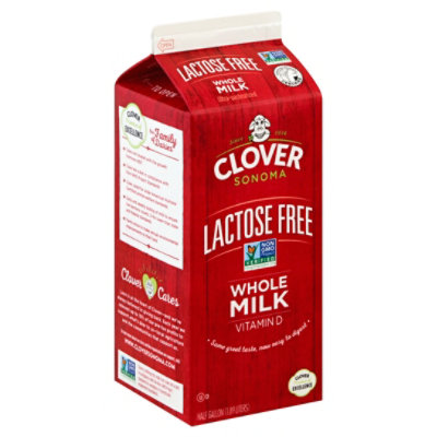 Clover Sonoma Milk Lactose Free Vitd Uht Hgal - 64 OZ - safeway