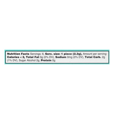 Rev Caffeine Peppermint Gum - 6 CT - safeway