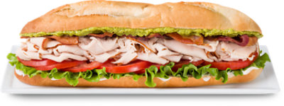 Signature Cafe Turkey Bacon Avocado Sandwich Large Cold - Each (1520 ...