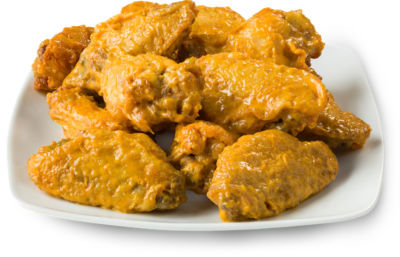 Deli Chicken Wings Glazed Garlic Parmesan Hot - 1 Lb - safeway
