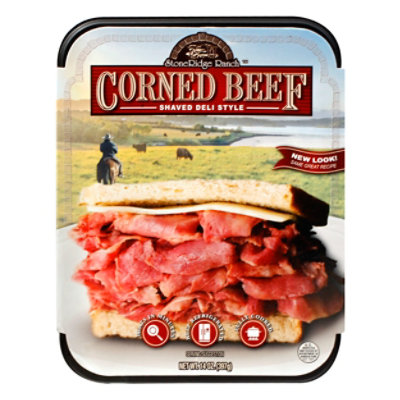 Stoneridge Ranch Shaved Corned Beef - 14 OZ - safeway