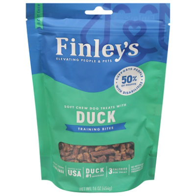 Finleys Dog Treat Duck Soft - 16 OZ - Safeway