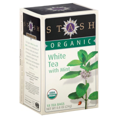 Stash Tea Tea White Mint - 18 CT - Safeway