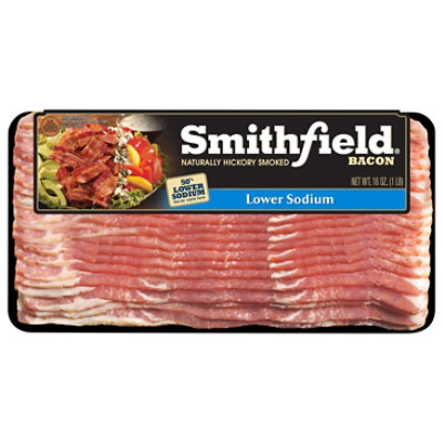 Smithfield Low Sodium Bacon - 16 OZ - Pavilions