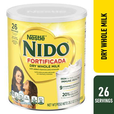 Nido Dry Whole Milk - 28.1 OZ - Online Groceries | Safeway