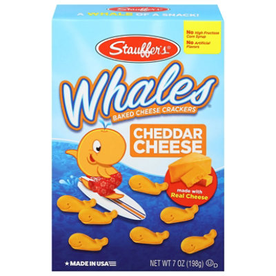 Stauffers Cheddar Whales Snack - Online Groceries | Safeway