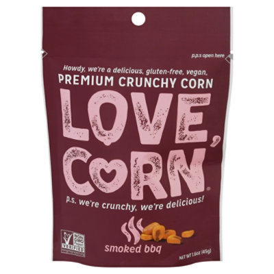 Love Corn Love Corn Bbq - 1.6 OZ - carrsqc