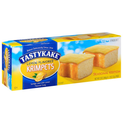 Tastykake F P Lemon Krimpet - 12 OZ - Safeway