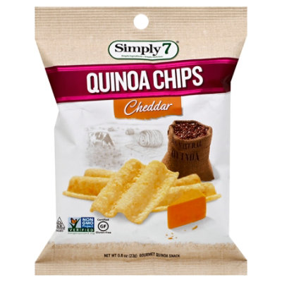 Simply 7 Chips Quinoa Cheddar - 1 Oz - Albertsons