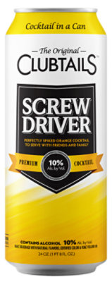 Clubtails Screwdriver - 24 FZ - albertsons