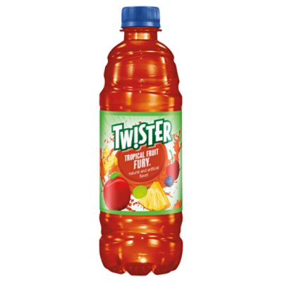 Twister Tropical Fruit Fury Drink - 16.9 FZ - Pavilions