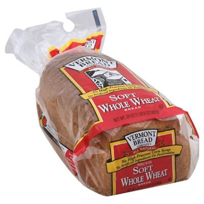 Vermont Soft Whole Wheat Bread - 24 OZ - Safeway