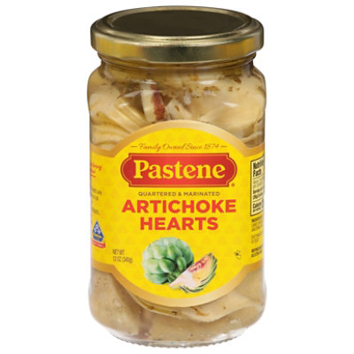 Pastene Artichoke Heart Qtr Gl Marinated - 12 OZ - Safeway