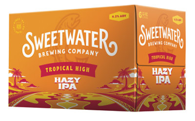 Sweetwater Hazy Ipa In Cans - 6-12 FZ - safeway