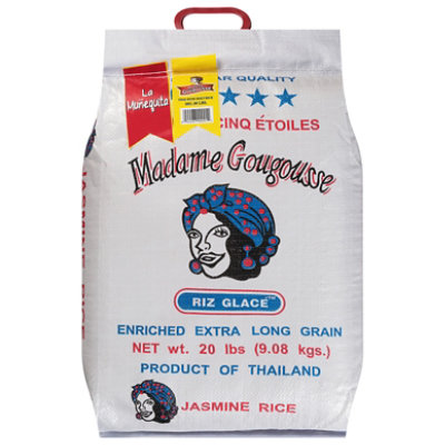 Mg - Scented Jasmine Rice 1/20 Lb - 20 LB - Safeway