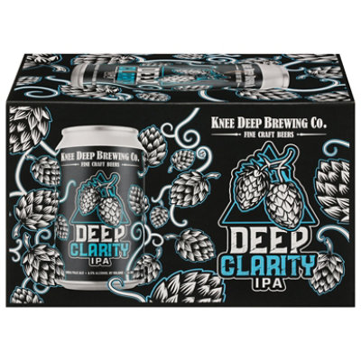 Knee Deep Brewing Co. Deep Clarity IPA Cans - 6-12 Fl. Oz. - safeway