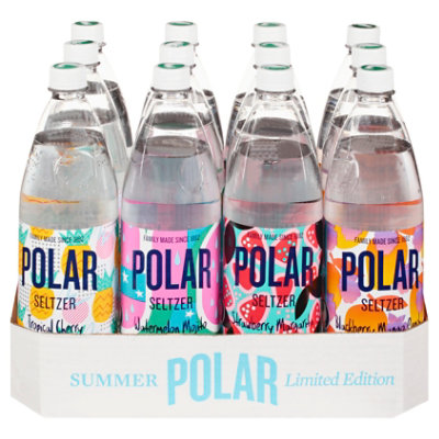 Polar Summer Seltzer Variety Pack - 12-33.8 FZ - Safeway