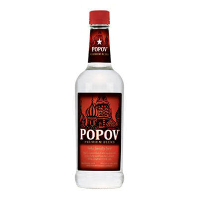 Popov Vodka 80 Proof - 750 Ml - albertsons